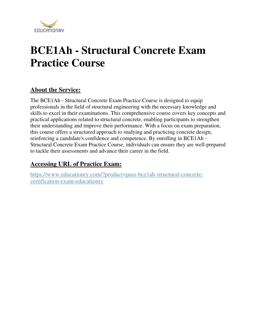 PPT - BCE1Ah - Structural Concrete Exam Practice Course PowerPoint ...