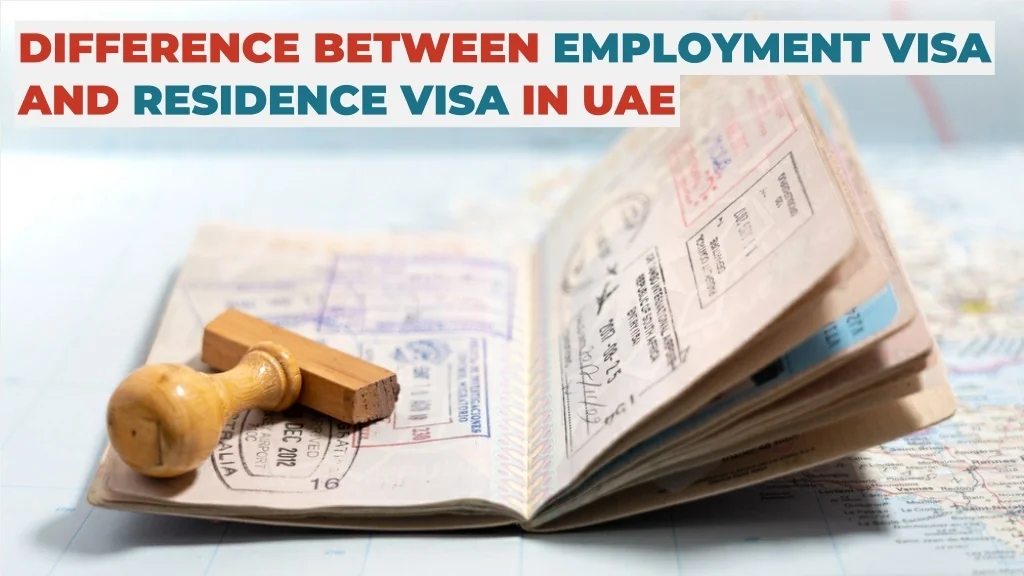 PPT - Difference Between Employment Visa and Residence Visa PowerPoint ...