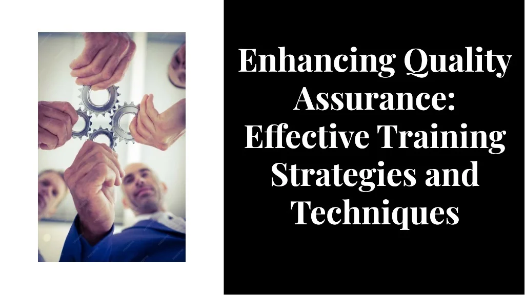 PPT - Quality Assurance Test and Training PowerPoint Presentation, free ...