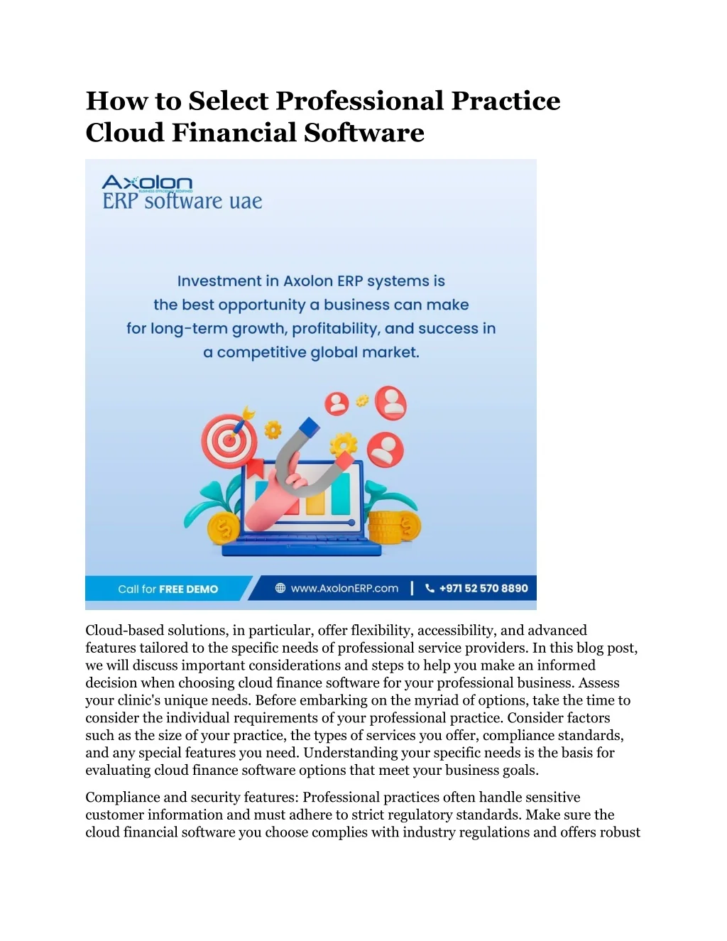 PPT - How to Select Professional Practice Cloud Financial Software PowerPoint Presentation - ID ...