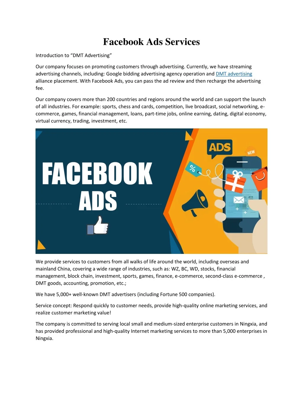 PPT - Facebook Ads Services PowerPoint Presentation, free download - ID ...