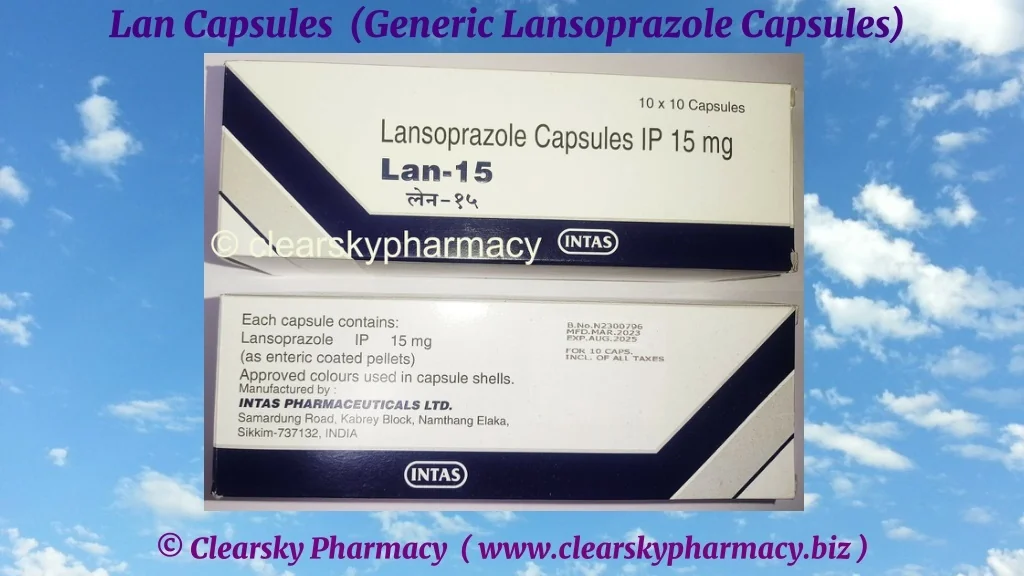 PPT - Lan Capsules (Generic Lansoprazole Capsules) PowerPoint ...