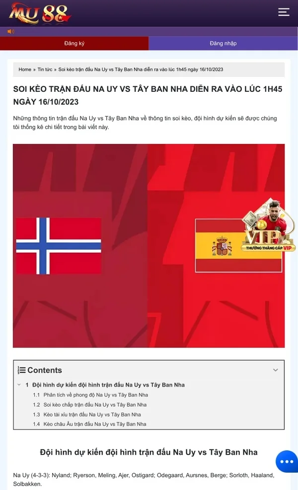 PPT - tran_dau_na_uy_vs_tay_ban_nha PowerPoint Presentation, free ...