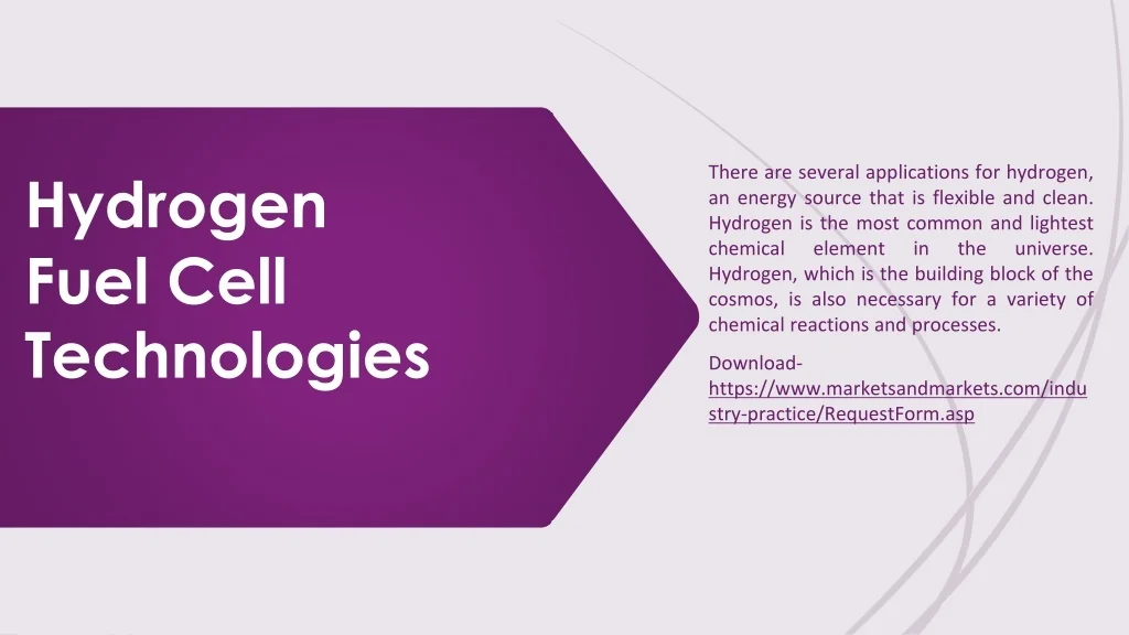 PPT - Hydrogen Fuel Cell Technologies PowerPoint Presentation, free ...