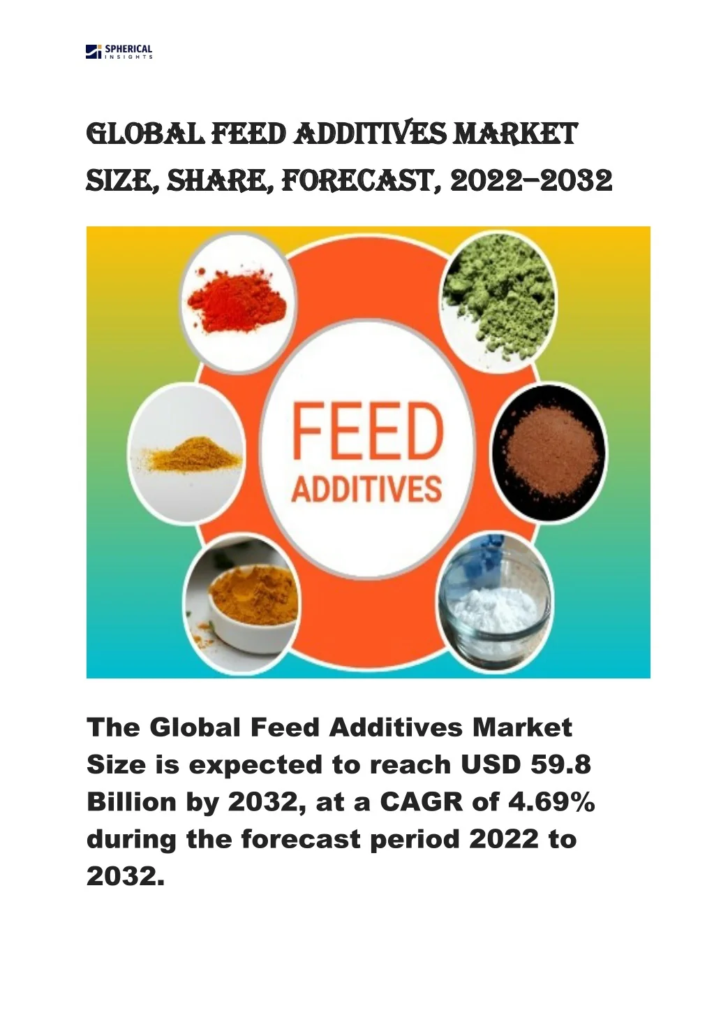 PPT - Global Feed Additives Market PowerPoint Presentation, free ...