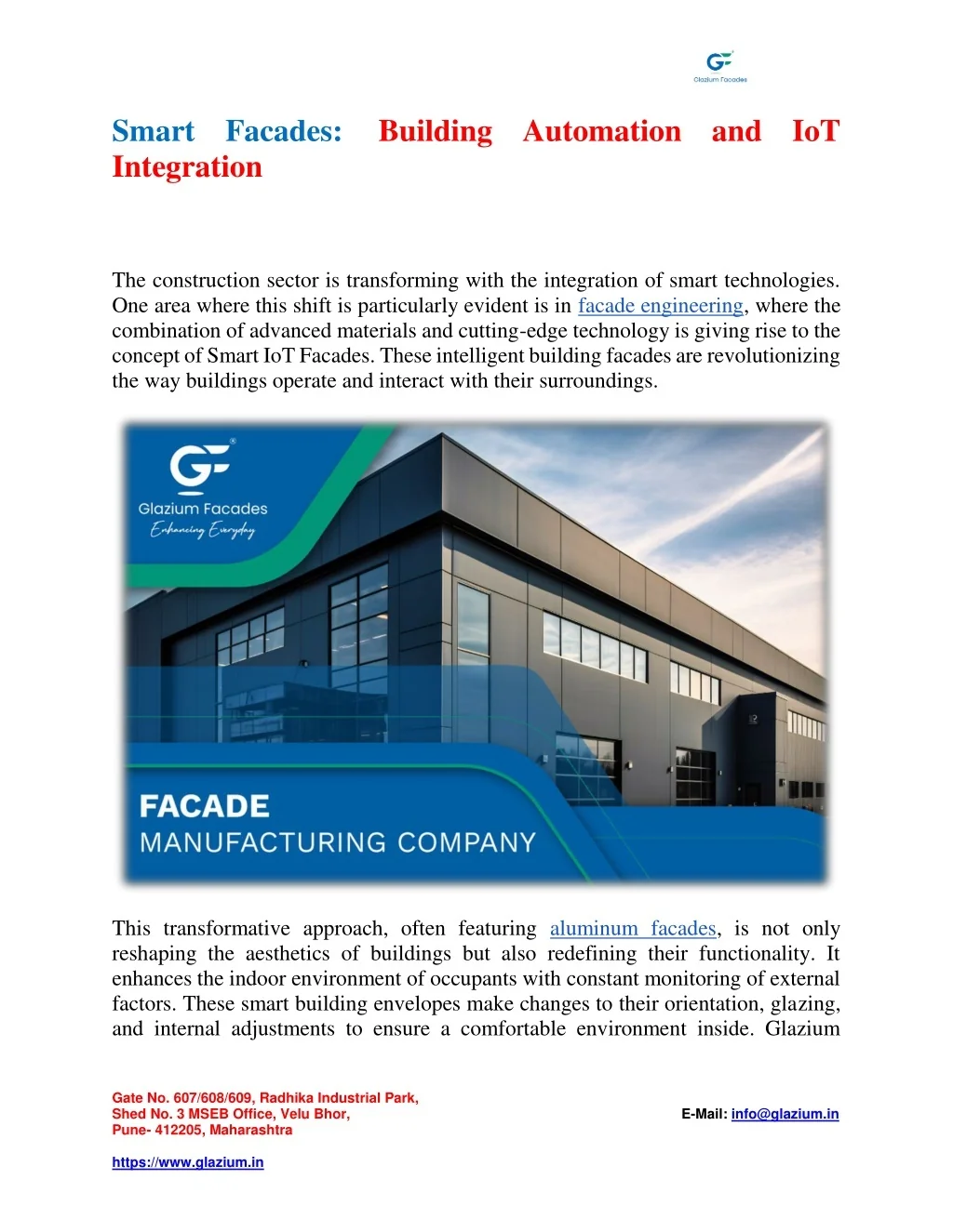 PPT - Smart Facades- Building Automation and IoT Integration PowerPoint ...