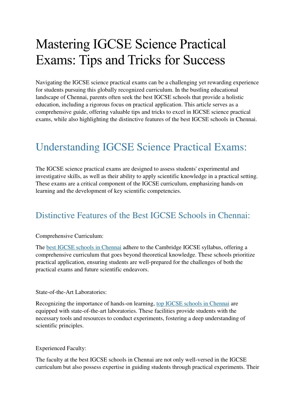 Ppt Mastering Igcse Science Practical Exams Tips And Tricks For Success Powerpoint
