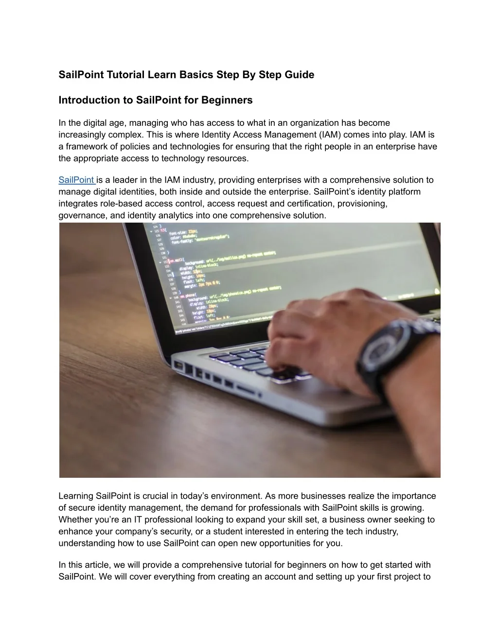 PPT - SailPoint Tutorial Learn Basics Step By Step Guide PowerPoint Presentation - ID:12663661