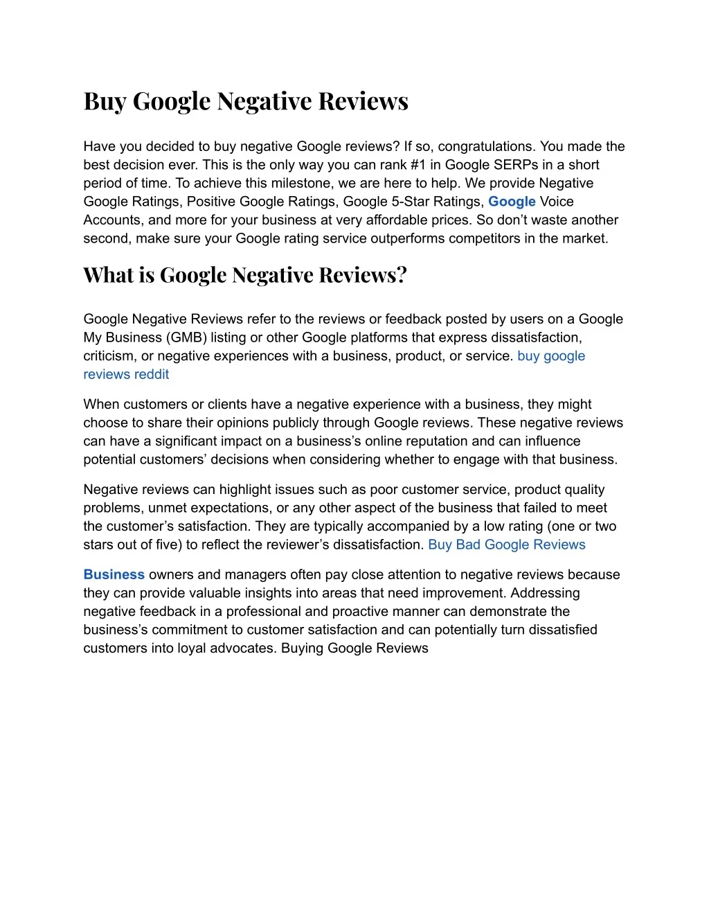 PPT - Buy Google Negative Reviews PowerPoint Presentation, free ...