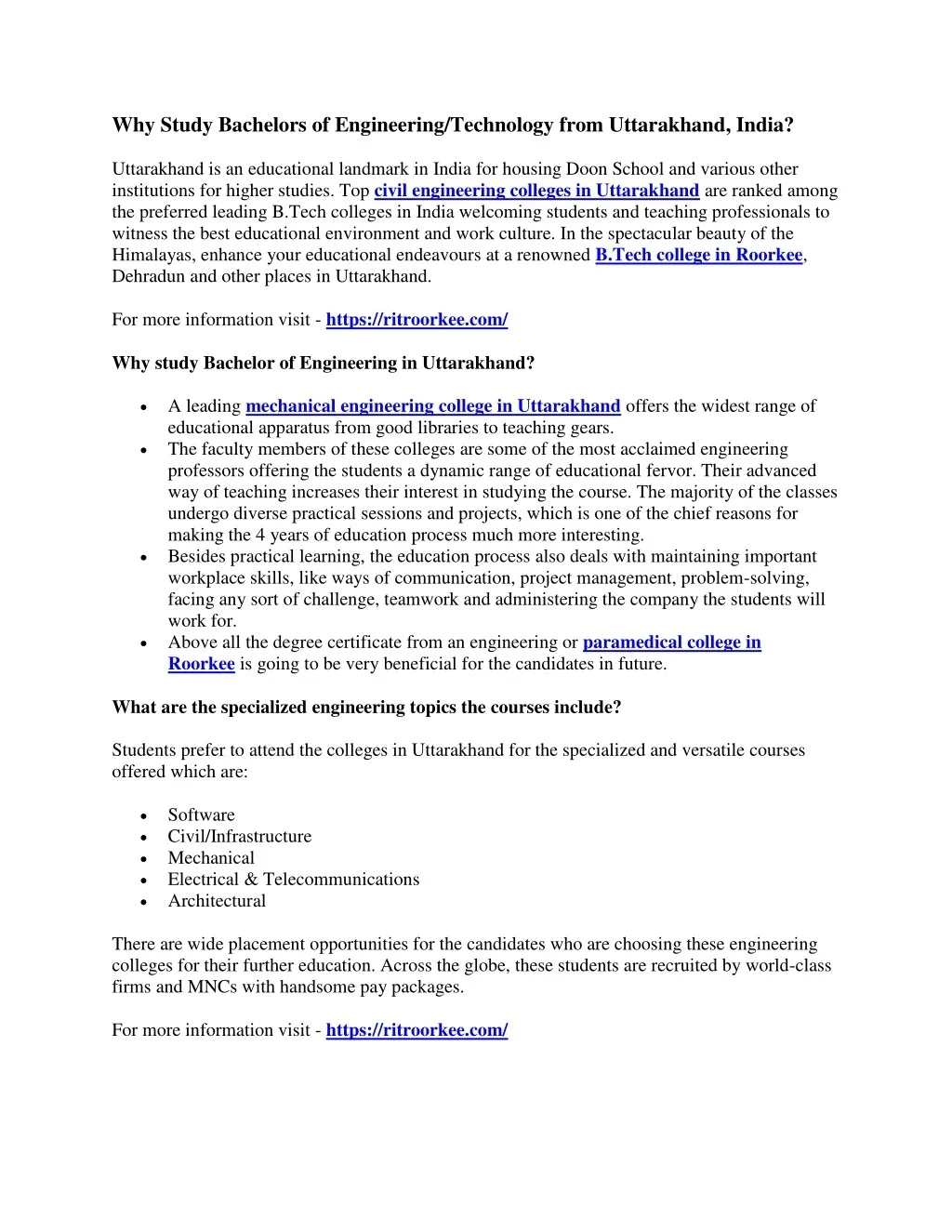 PPT - Why Study Bachelors of Engineering Technology from Uttarakhand ...