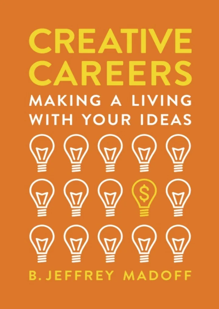 PPT - Pdf⚡️(read ️online) Creative Careers: Making a Living with Your ...