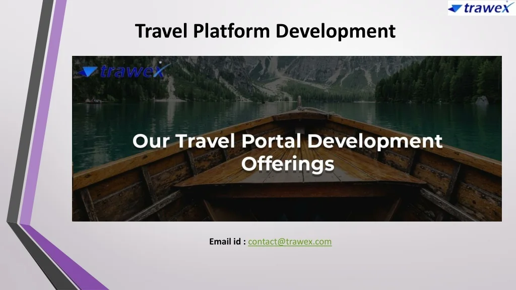 PPT - Travel Platform Development PowerPoint Presentation, free ...