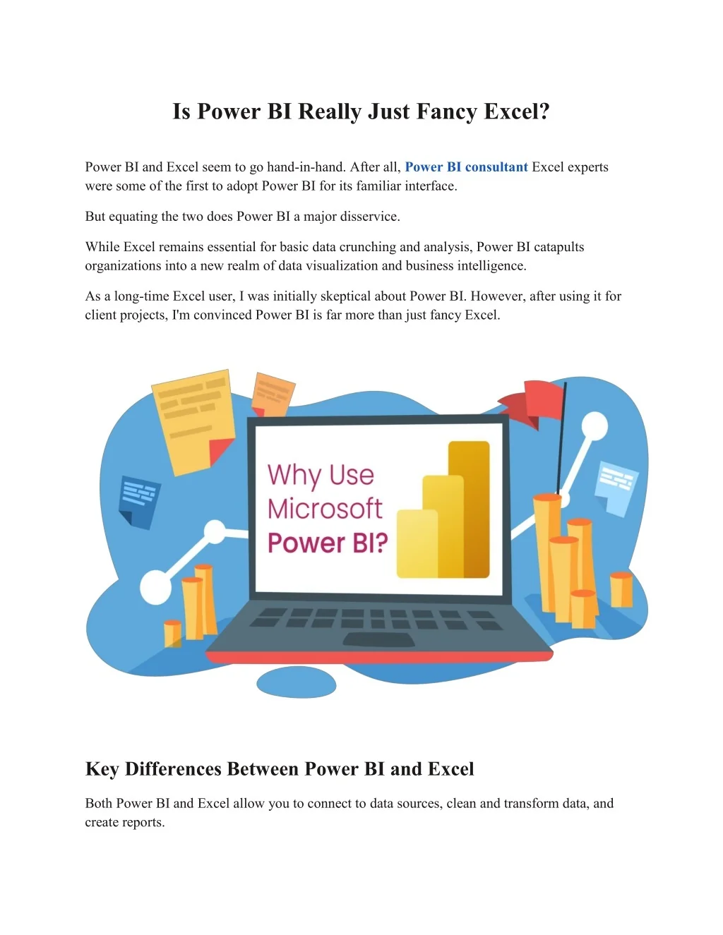 PPT - Is Power BI Really Just Fancy Excel? PowerPoint Presentation ...