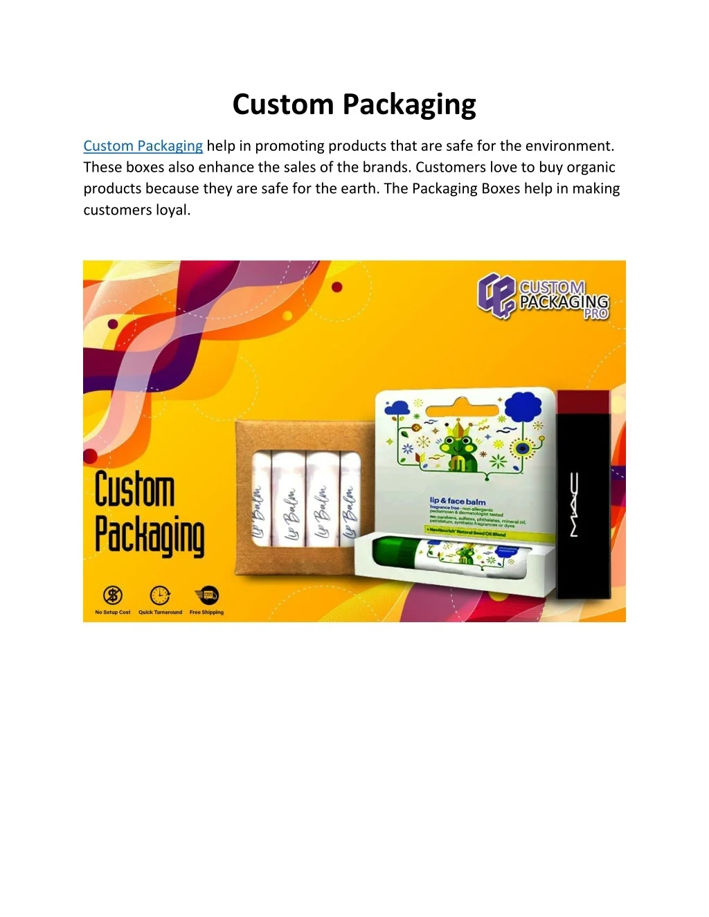 PPT - Custom Packaging PowerPoint Presentation, free download - ID:12692708