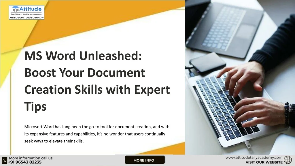 PPT - MS-Word-Unleashed-Boost-Your-Document-Creation-Skills-with-Expert ...