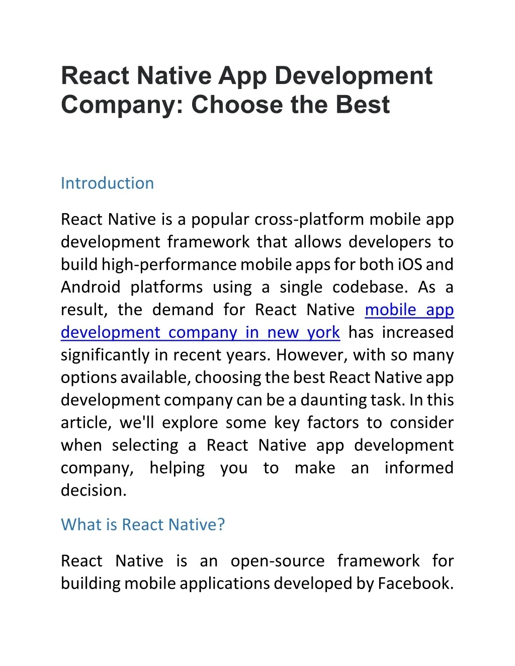 PPT - React Native App Development Company PowerPoint Presentation, free download - ID:12695606
