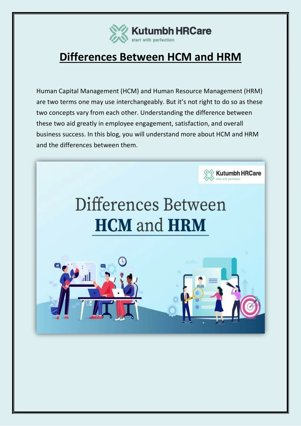 PPT - Differences Between HCM and HRM PowerPoint Presentation, free ...