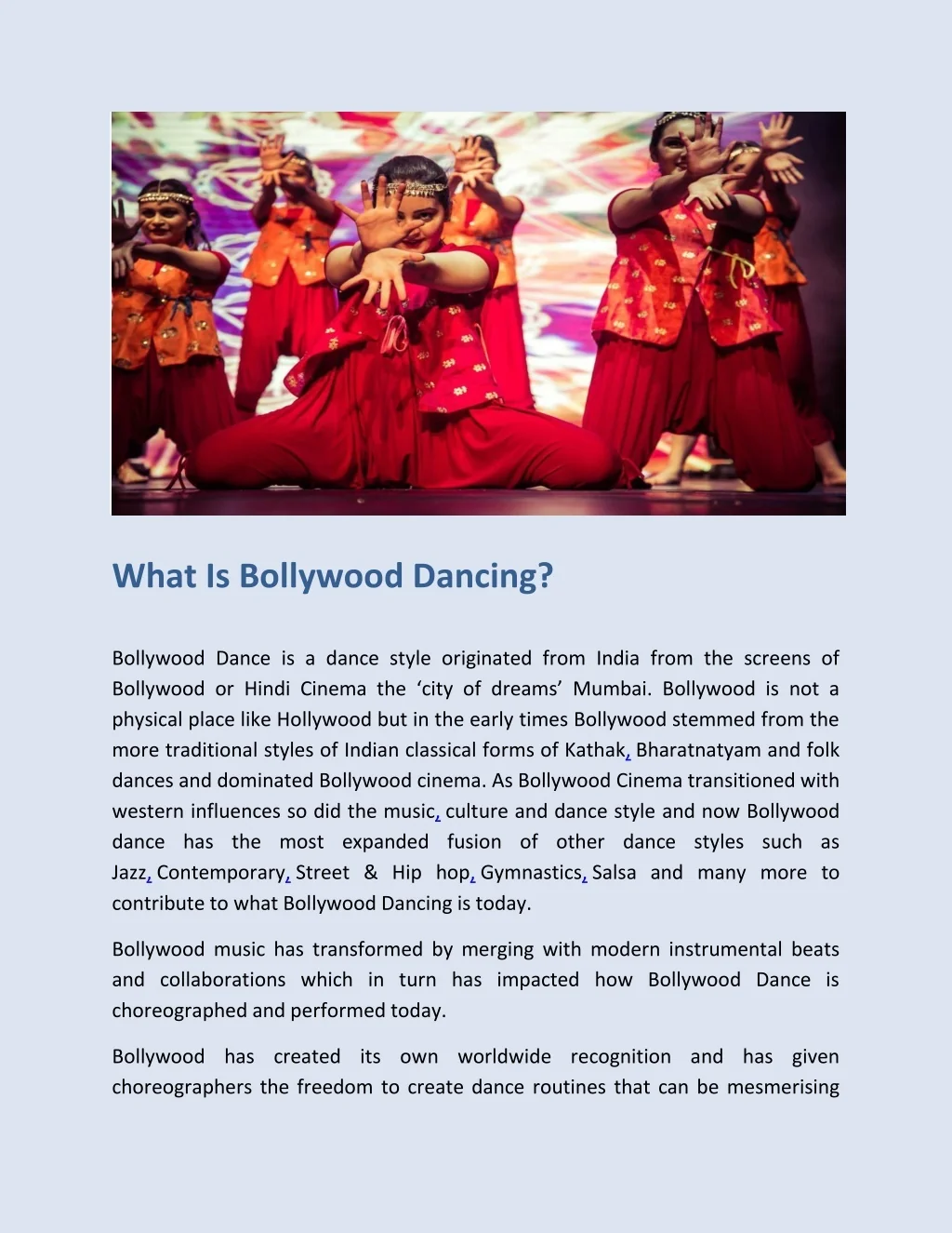 PPT - Bollywood Dance Classes London - Sapnay PowerPoint Presentation ...