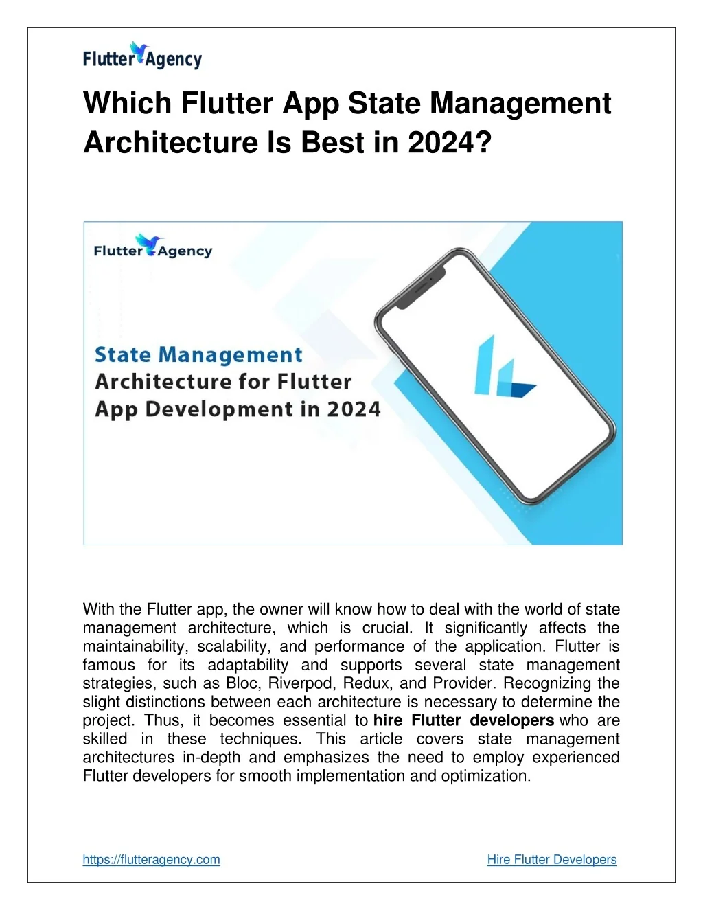 PPT - Flutter App State Management Architecture in 2024: A Comprehensive Guide PowerPoint ...