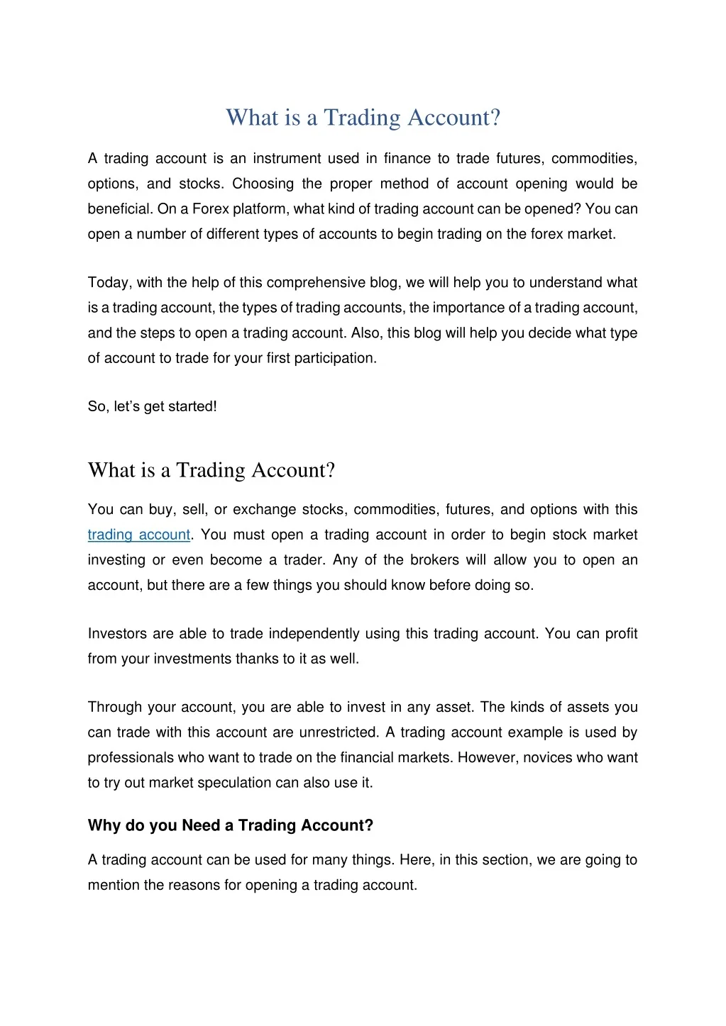 PPT - What is a Trading Account - Inveslo PowerPoint Presentation, free ...