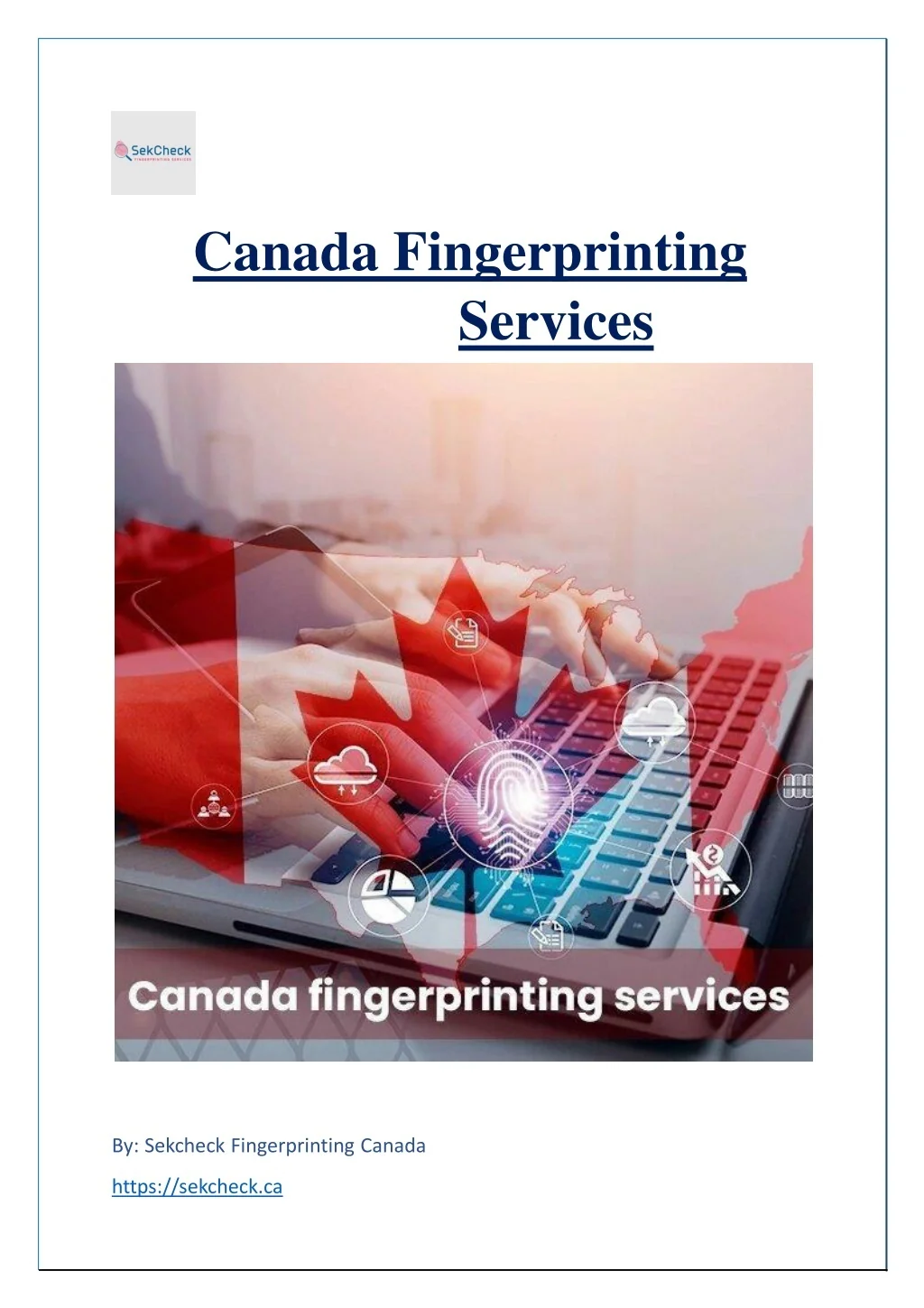PPT - Canada Fingerprinting Services PowerPoint Presentation, free ...