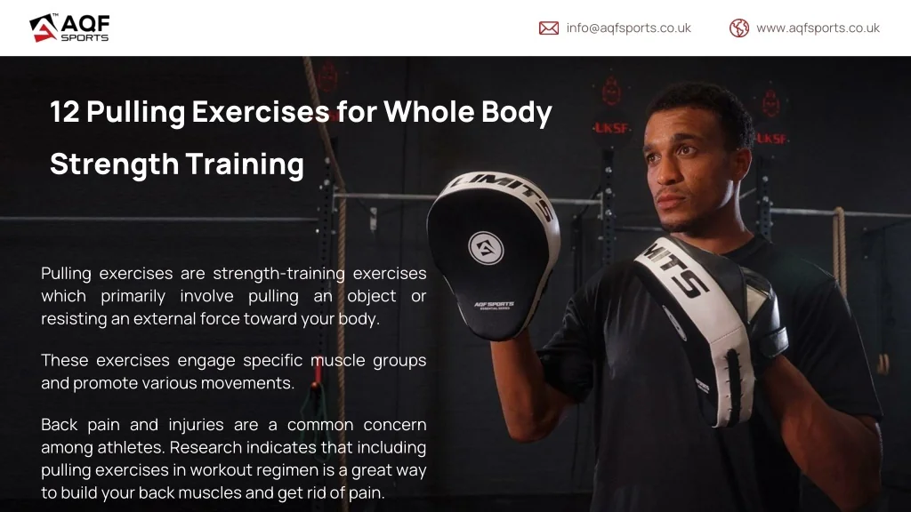 PPT - 12 Pulling Exercises for Whole Body Strength Training PowerPoint ...