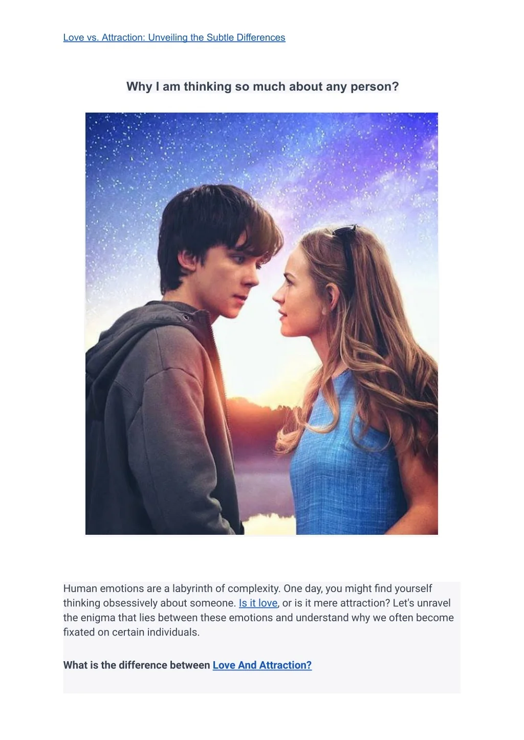 PPT - Love vs. Attraction: Unveiling the Subtle Differences PowerPoint ...