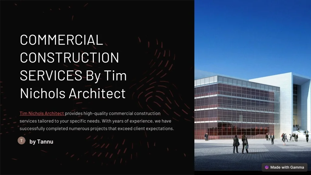 PPT - COMMERCIAL-CONSTRUCTION-SERVICES PowerPoint Presentation, free ...