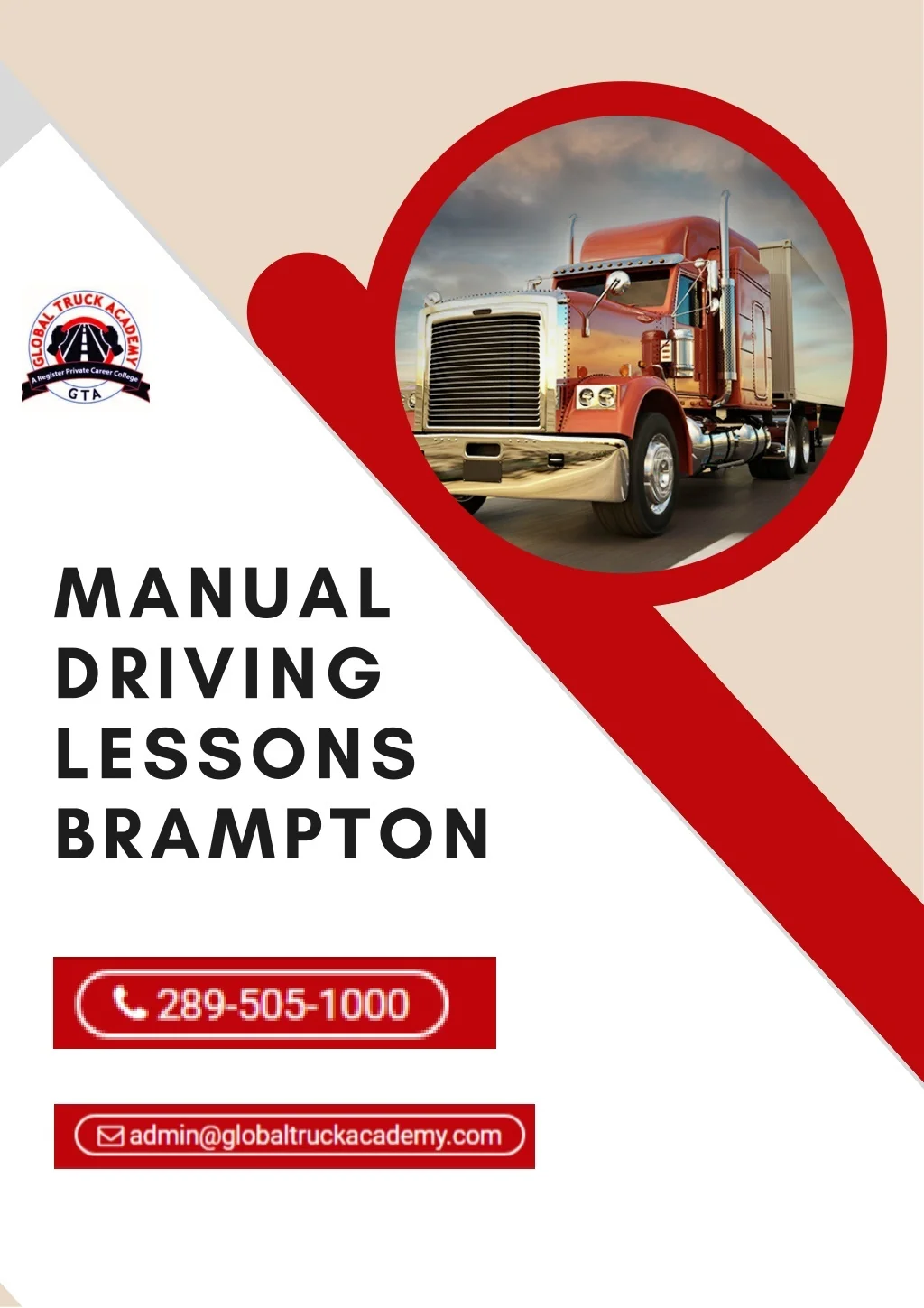 PPT - manual driving lessons brampton PowerPoint Presentation, free ...