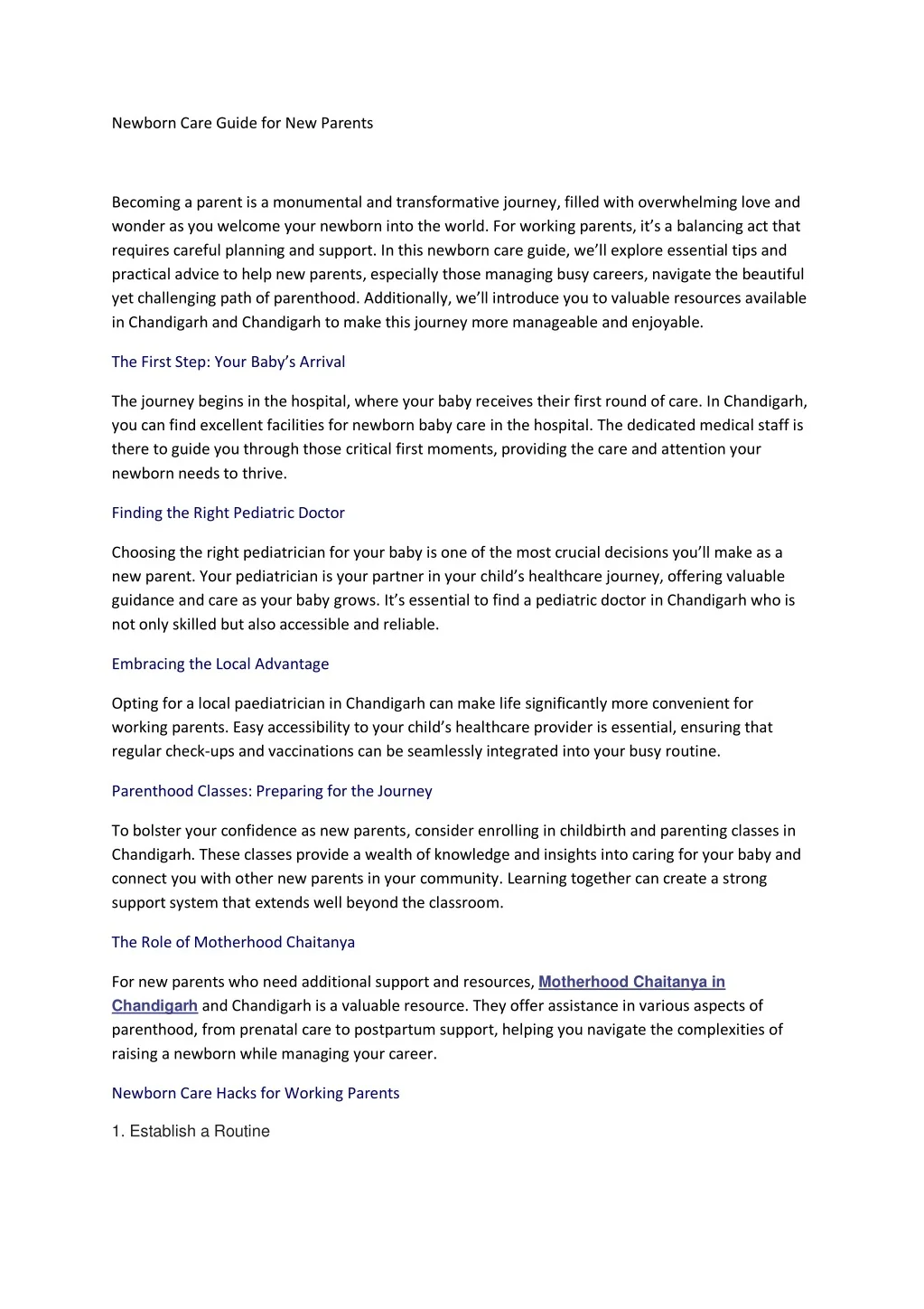 PPT - Newborn Care Guide for New Parents PowerPoint Presentation, free ...