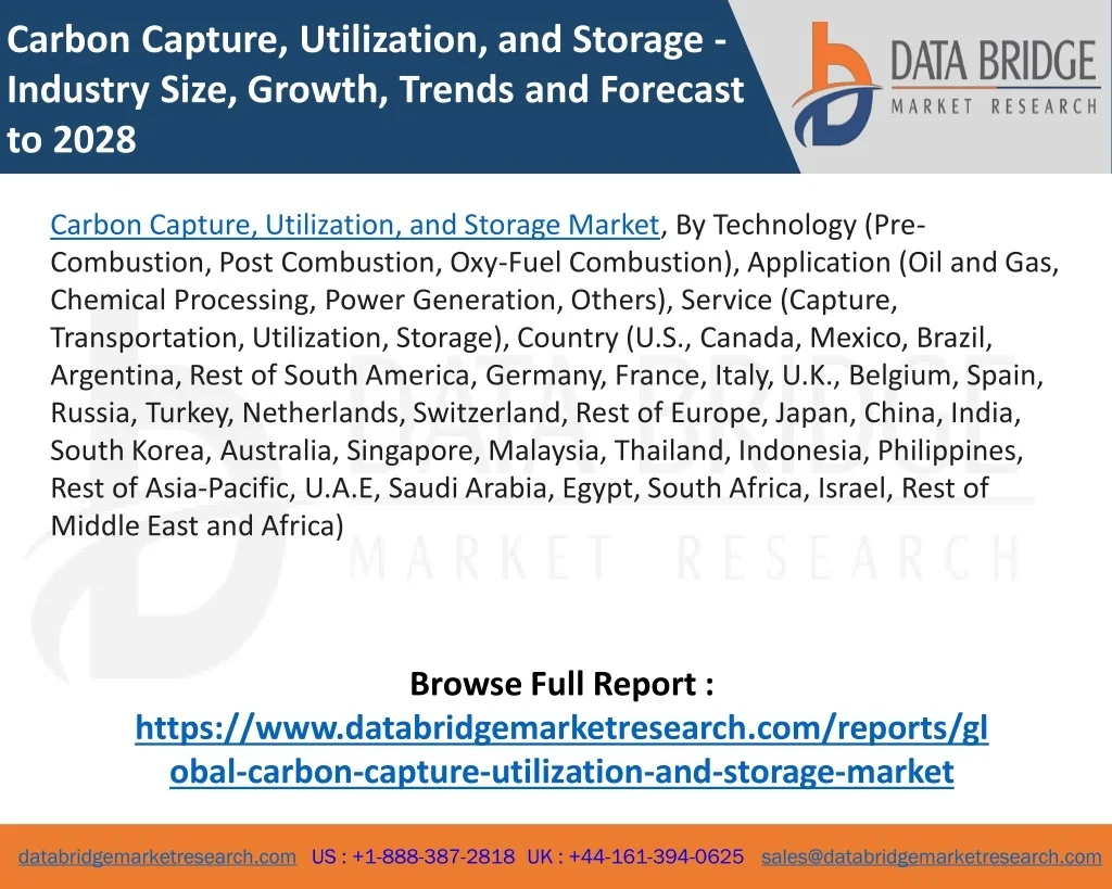 PPT - Carbon Capture, Utilization, and Storage Market PowerPoint ...