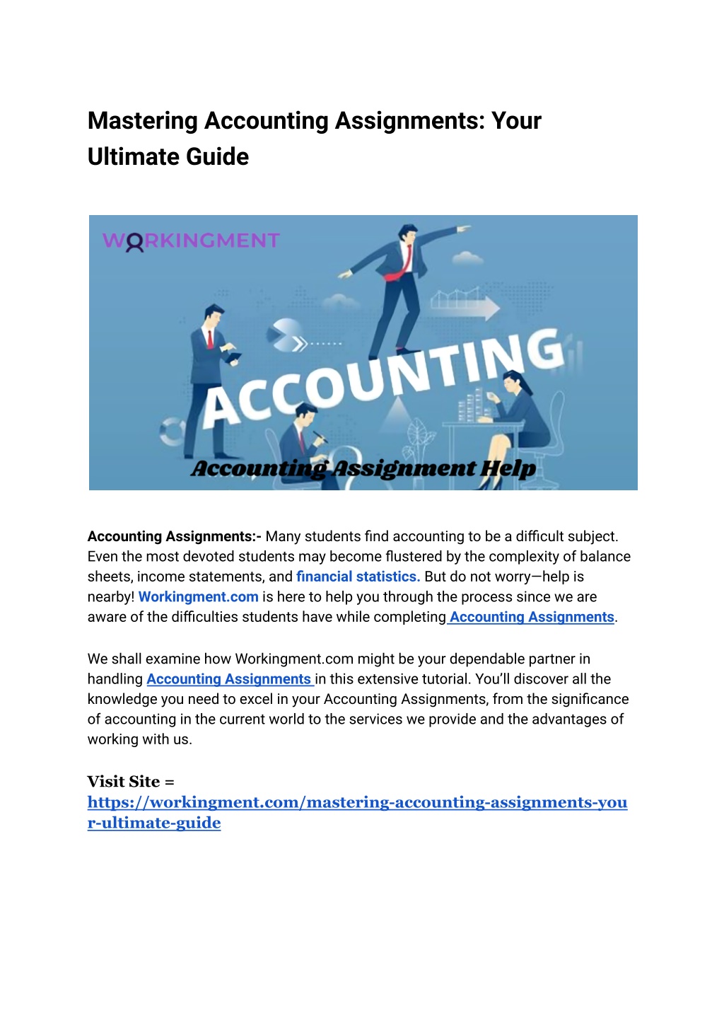 PPT - Mastering Accounting Assignments_ Your Ultimate Guide PowerPoint ... PPT - Mastering Accounting Assignments_ Your Ultimate Guide PowerPoint ...