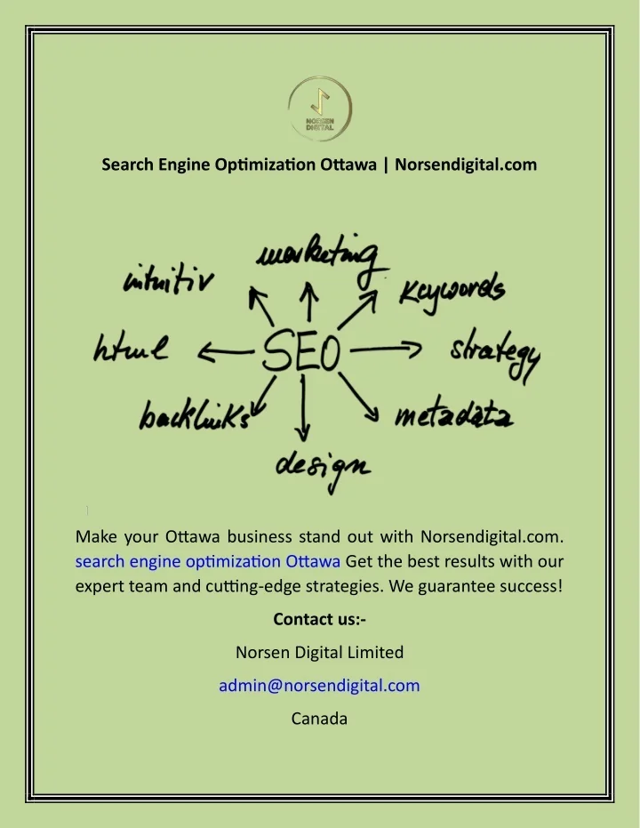 PPT - Search Engine Optimization Ottawa Norsendigital PowerPoint Presentation - ID:12732985
