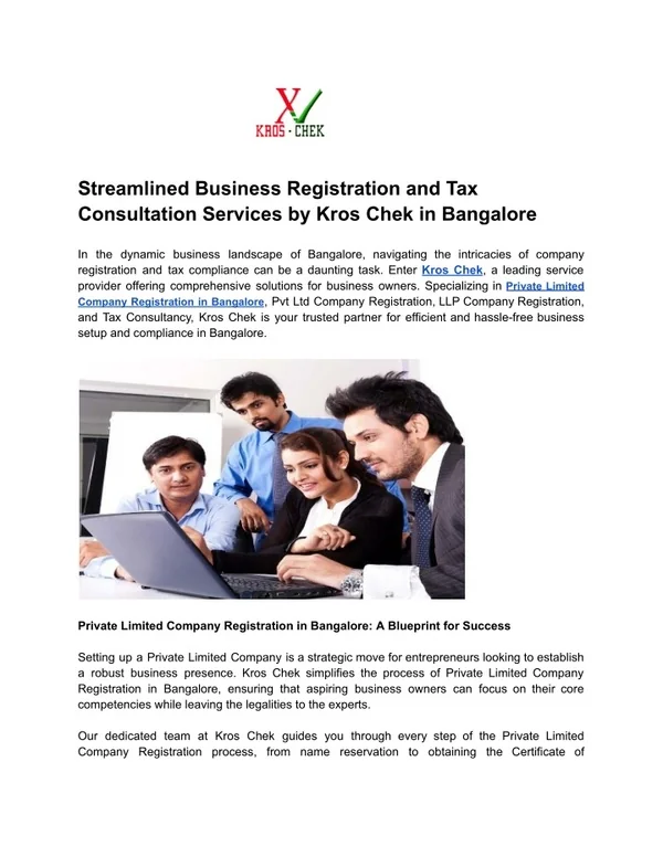 PPT - Streamlined Business Registration and Tax Consultation Services ...