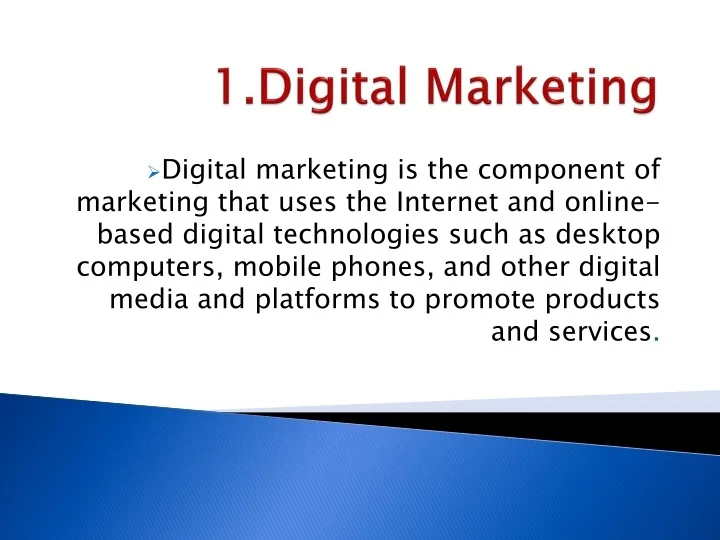 PPT - digital marketing PowerPoint Presentation, free download - ID ...