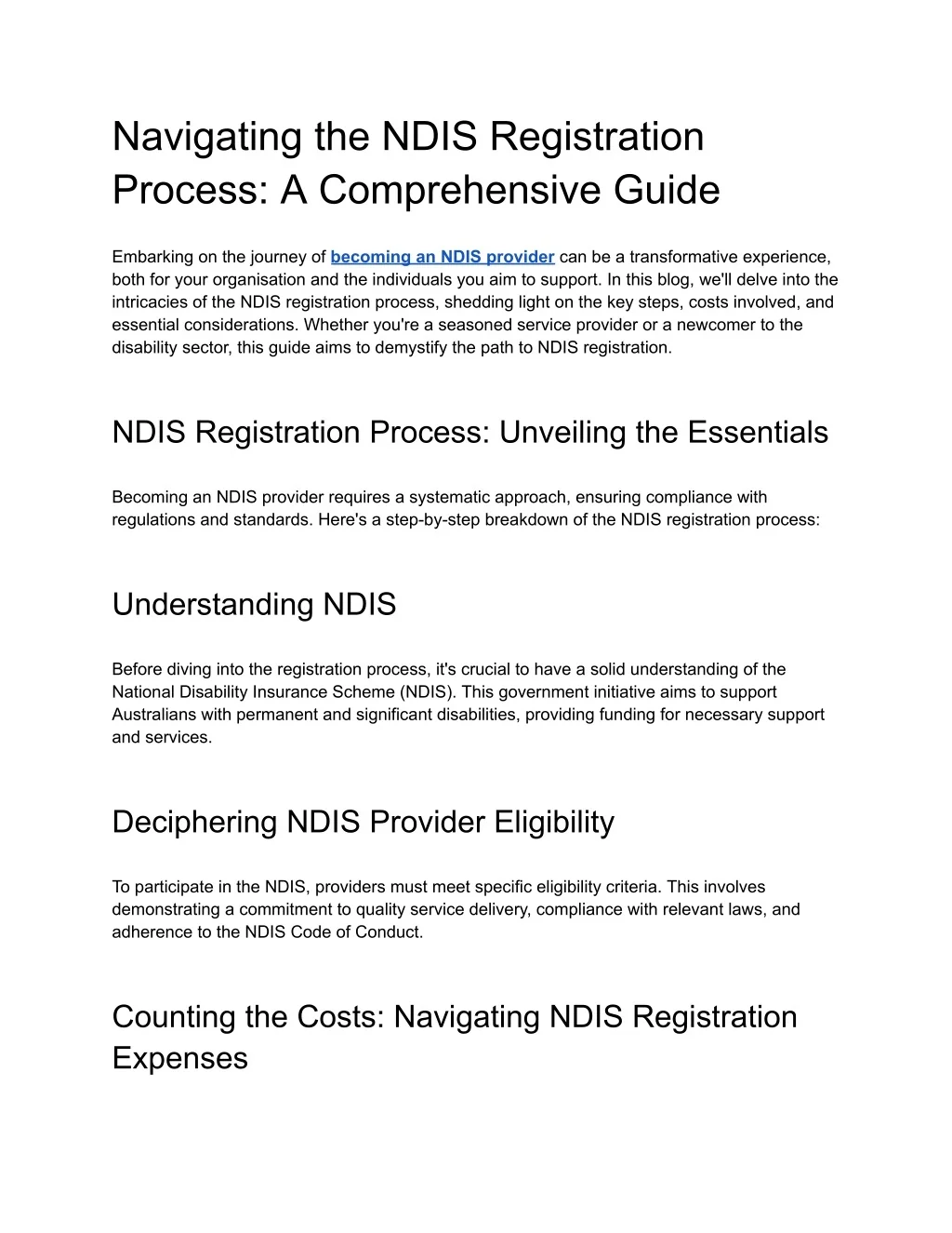 PPT - Navigating the NDIS Registration Process_ A Comprehensive Guide ...
