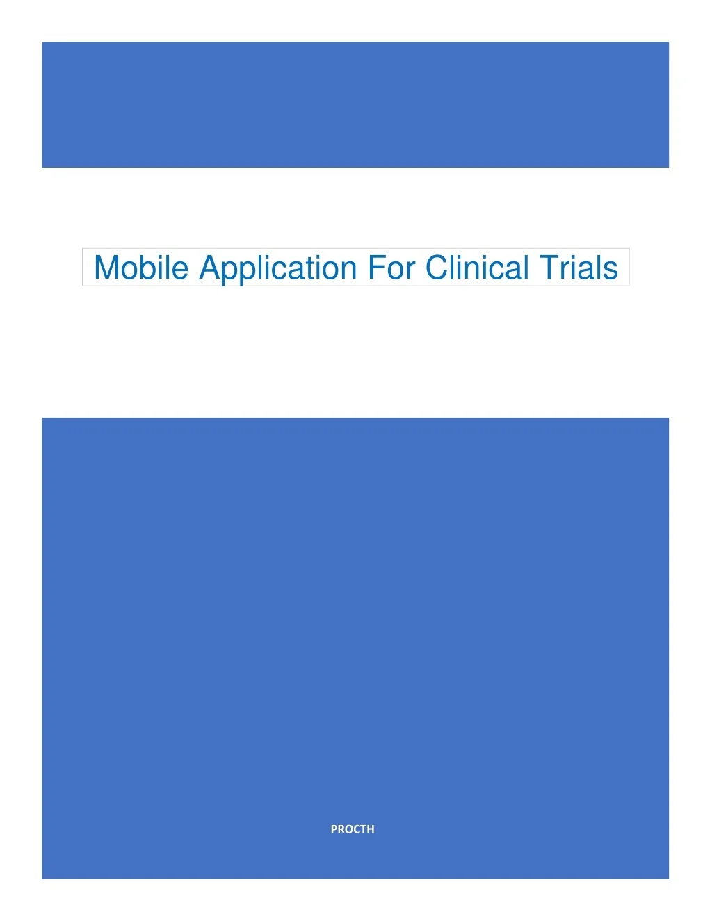 PPT - Mobile application for clinical trial PowerPoint Presentation ...
