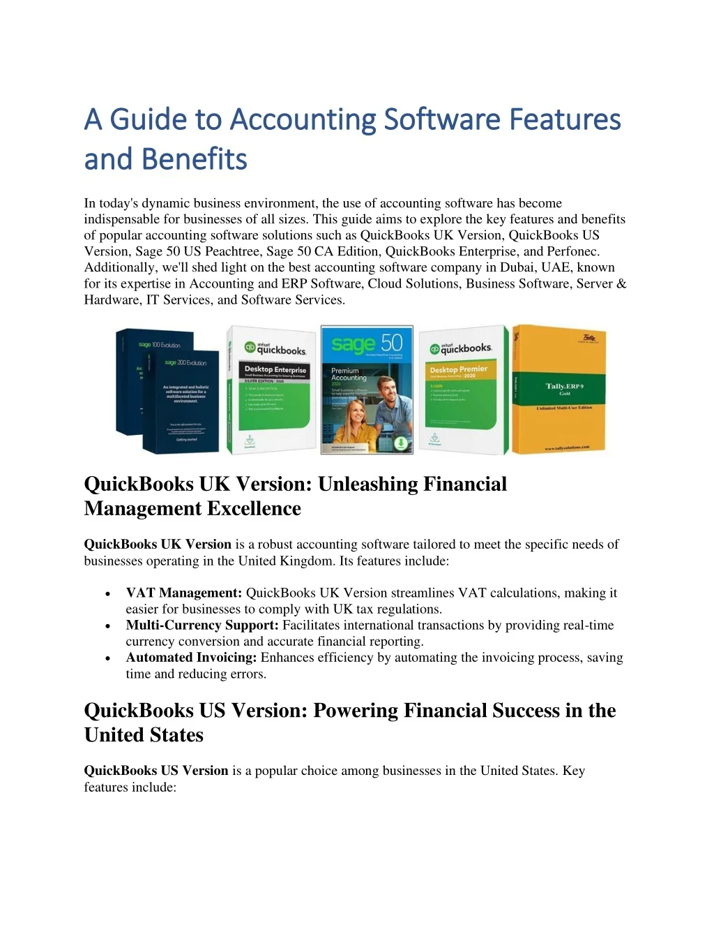 PPT - A Guide to Accounting Software Features and Benefits PowerPoint ...