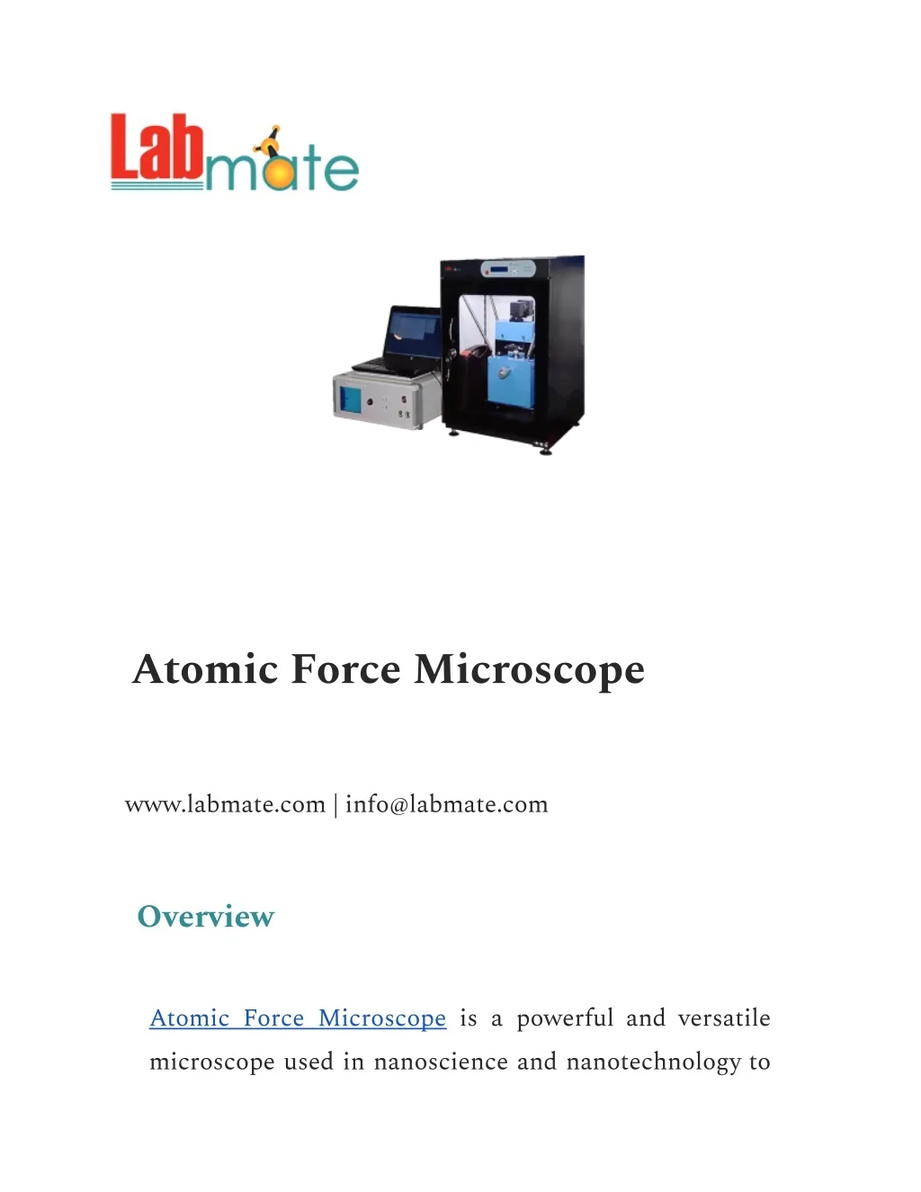PPT - Atomic Force Microscope PowerPoint Presentation, free download - ID:12750835