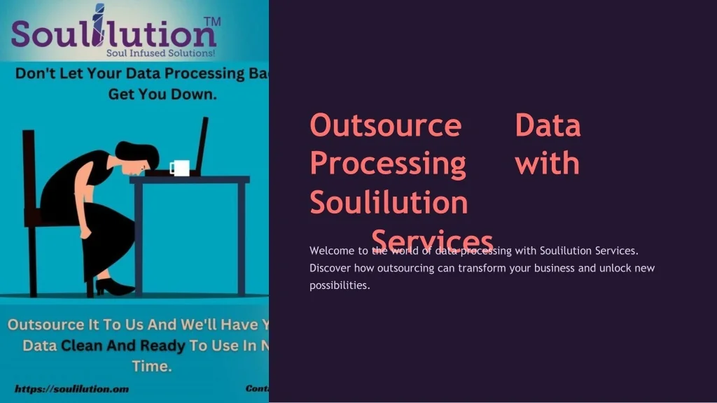 PPT - Outsource Data Processing with Soulilution Services PowerPoint ...