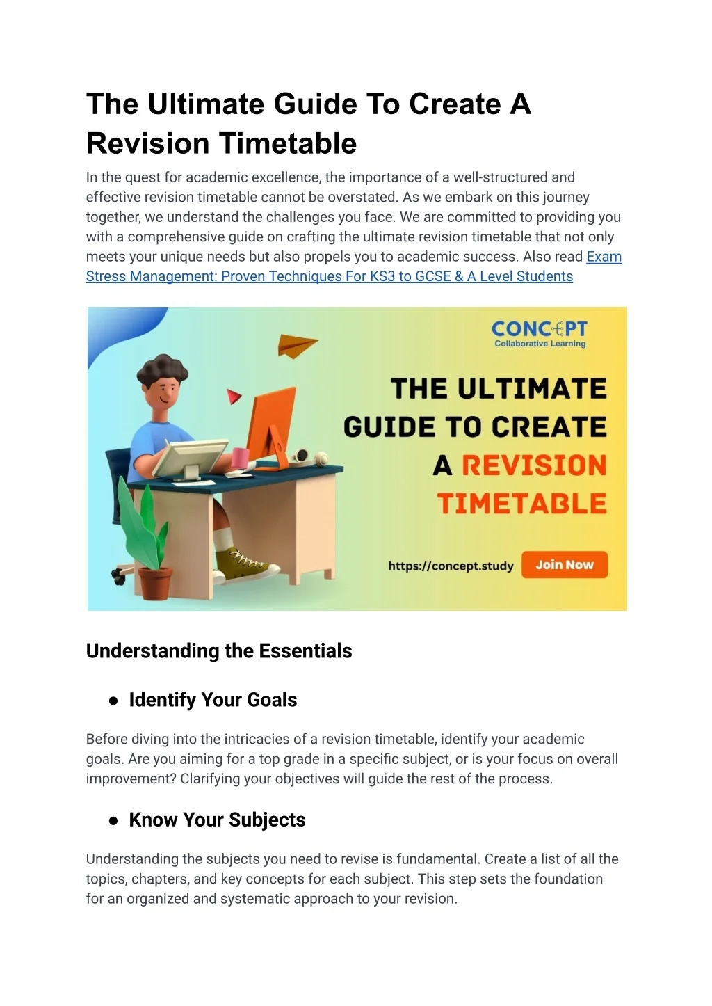 PPT - The Ultimate Guide To Create A Revision Timetable PowerPoint ...