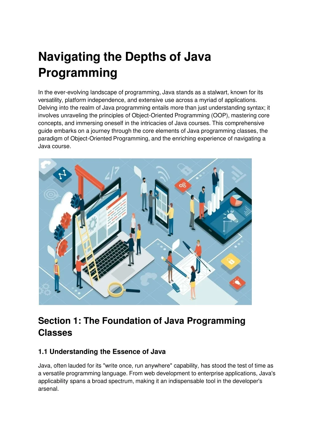 PPT - Navigating the Depths of Java Programming PowerPoint Presentation ...