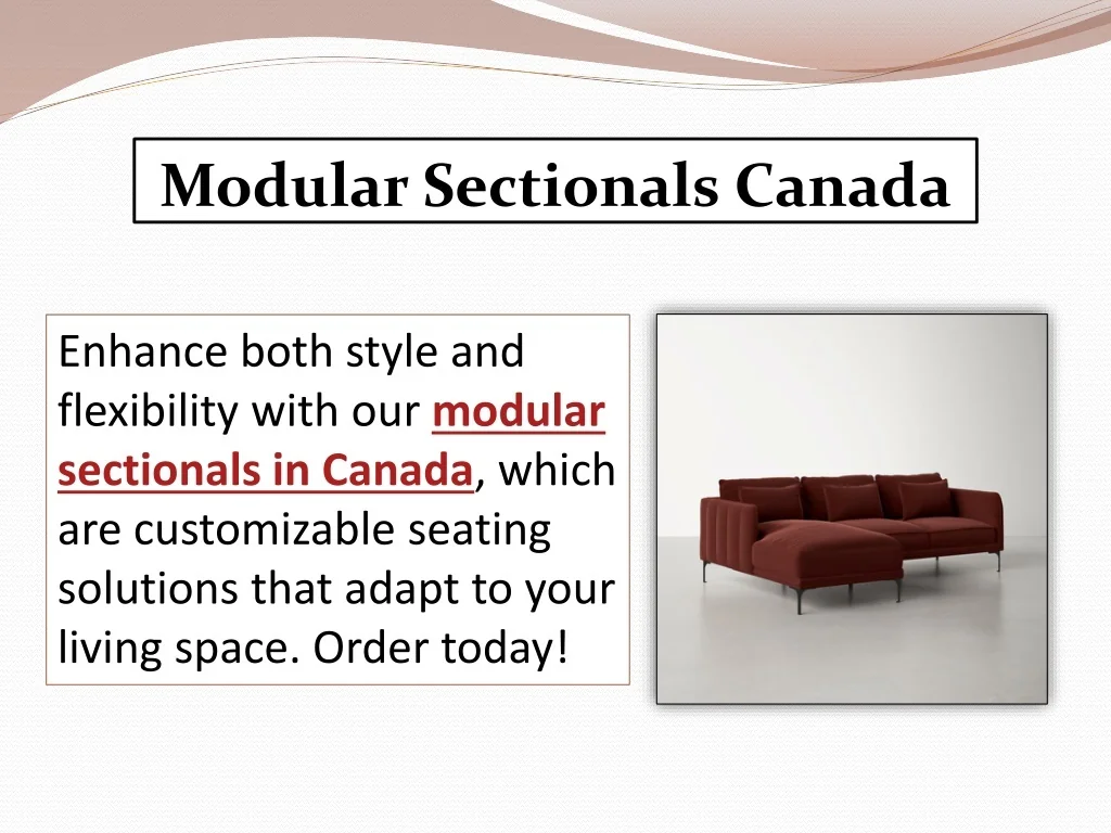 PPT - Modular Sectionals Canada PowerPoint Presentation, free download ...