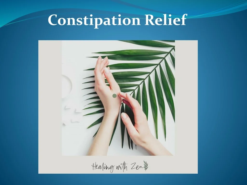 PPT - Constipation Relief PowerPoint Presentation, free download - ID ...