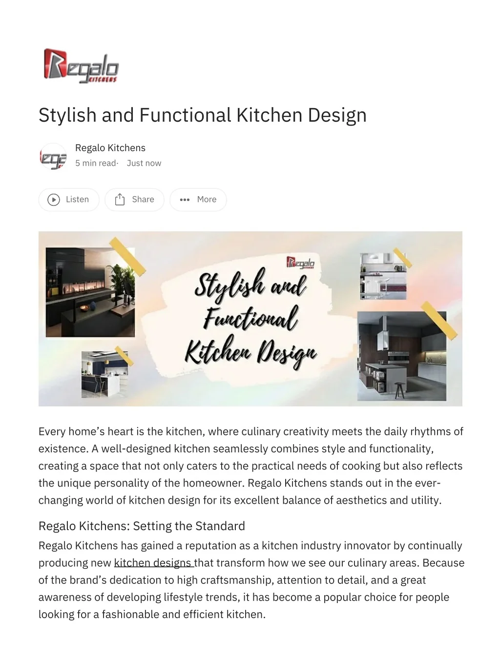 PPT - Stylish and Functional Kitchen Design PowerPoint Presentation ...