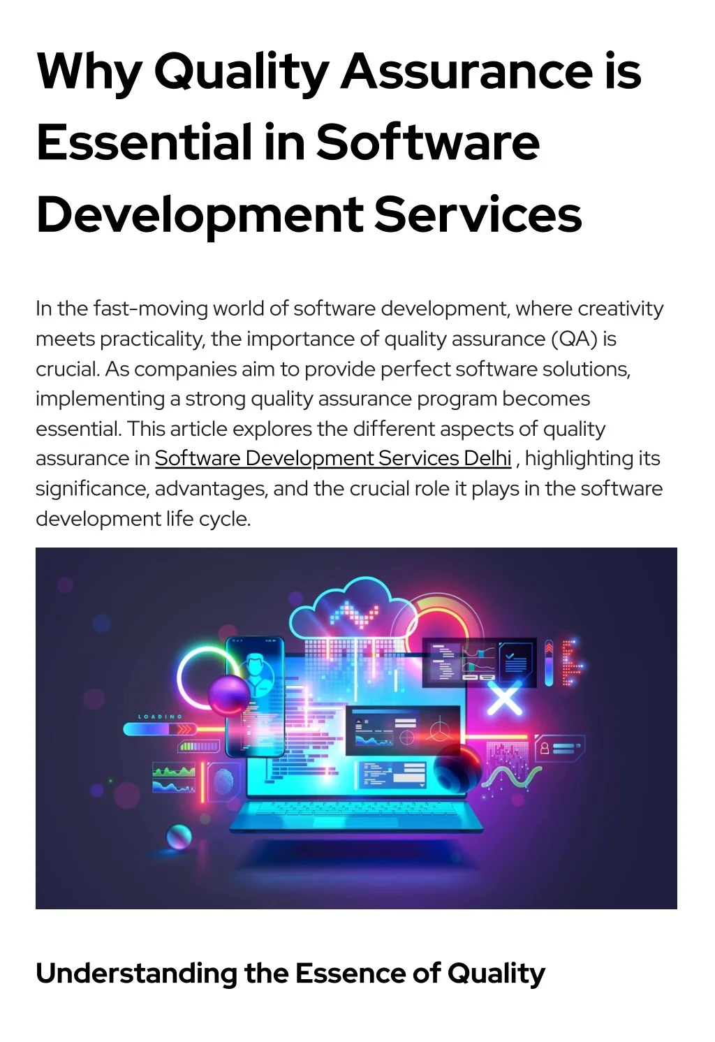 PPT - Why Quality Assurance is Essential in Software Development ...