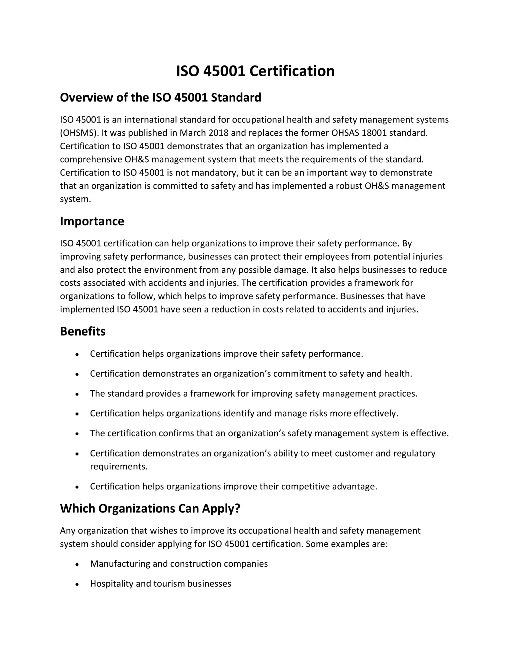 PPT - iso 45001 certification in india PowerPoint Presentation, free ...