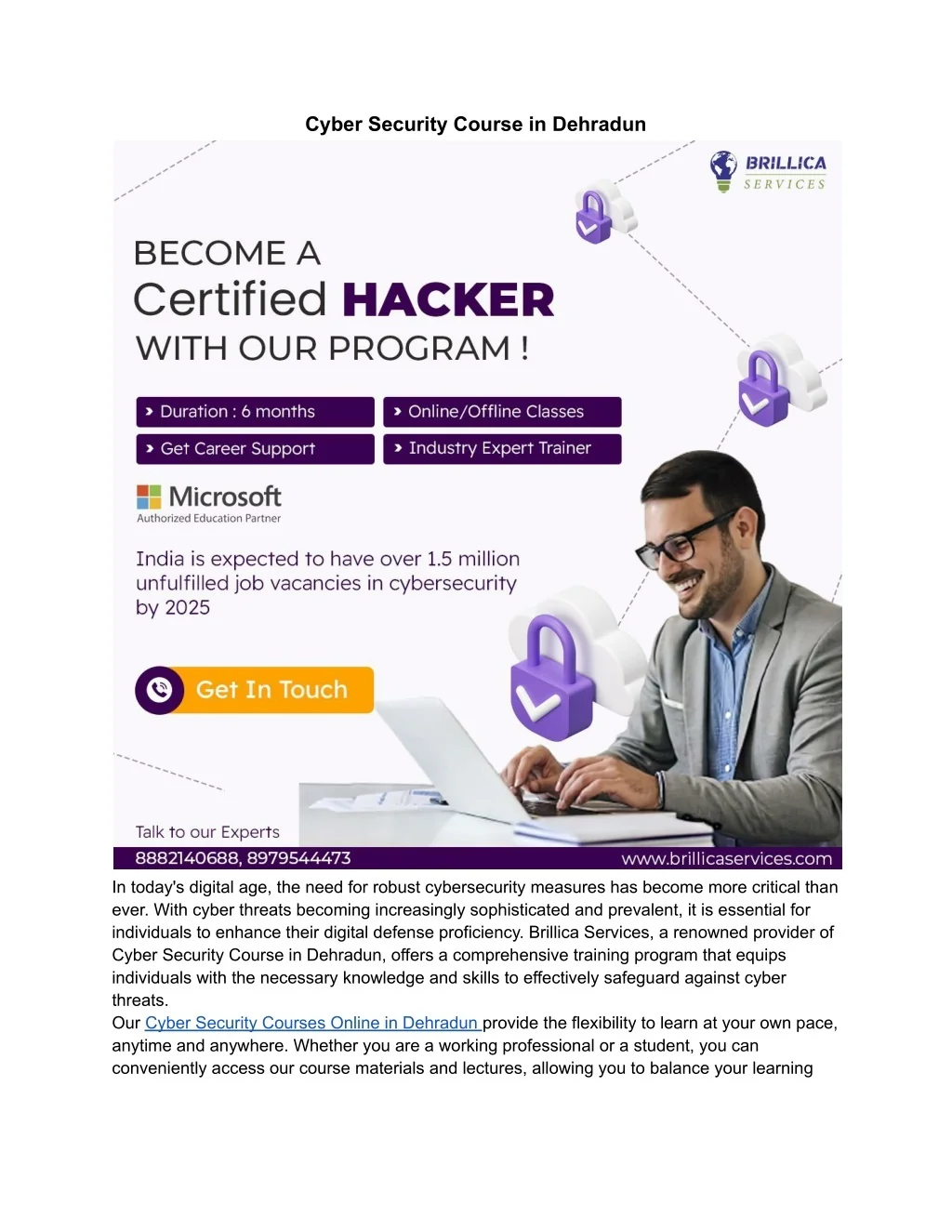 PPT - Cyber Security Course in Dehradun PowerPoint Presentation, free ...