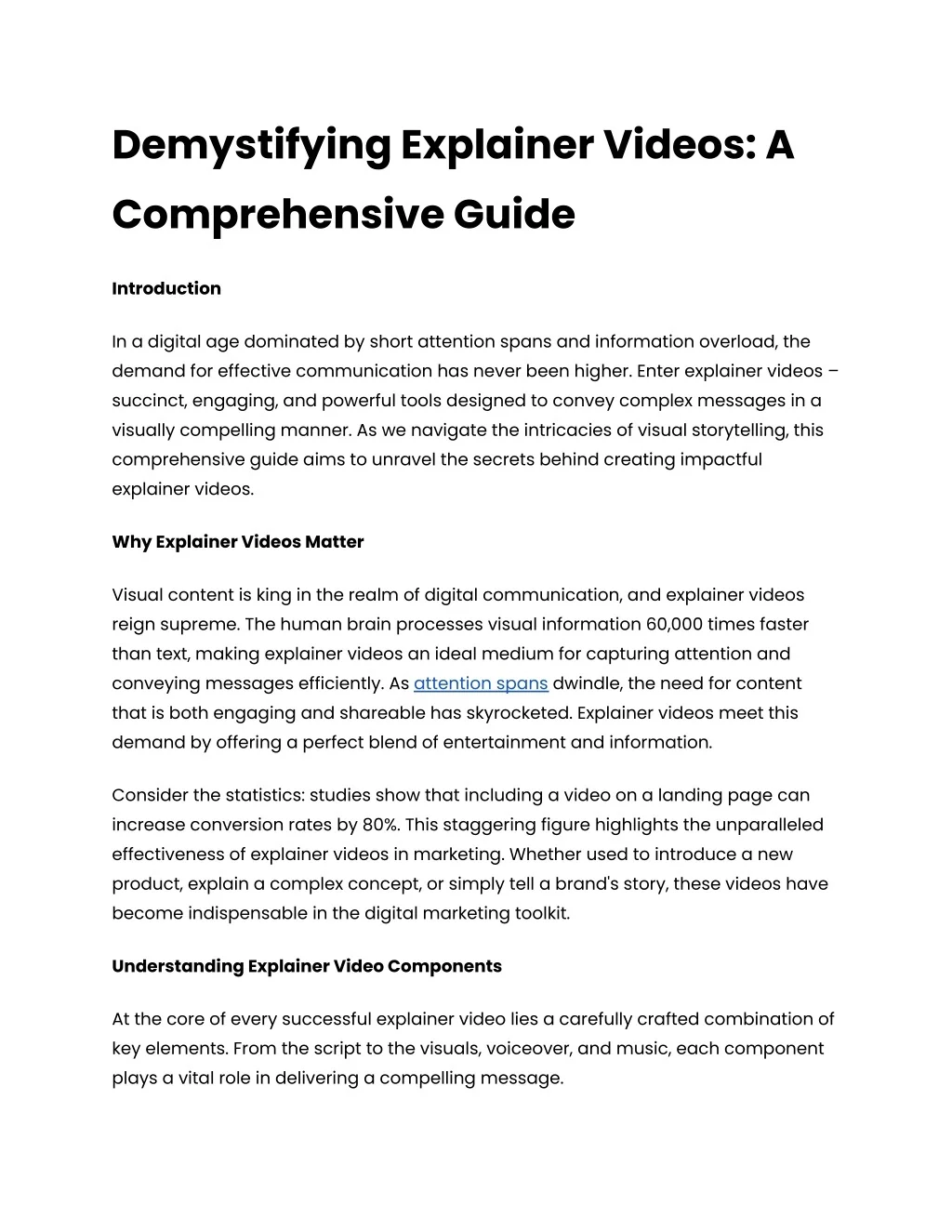 PPT - Demystifying Explainer Videos: A Comprehensive Guide PowerPoint ...