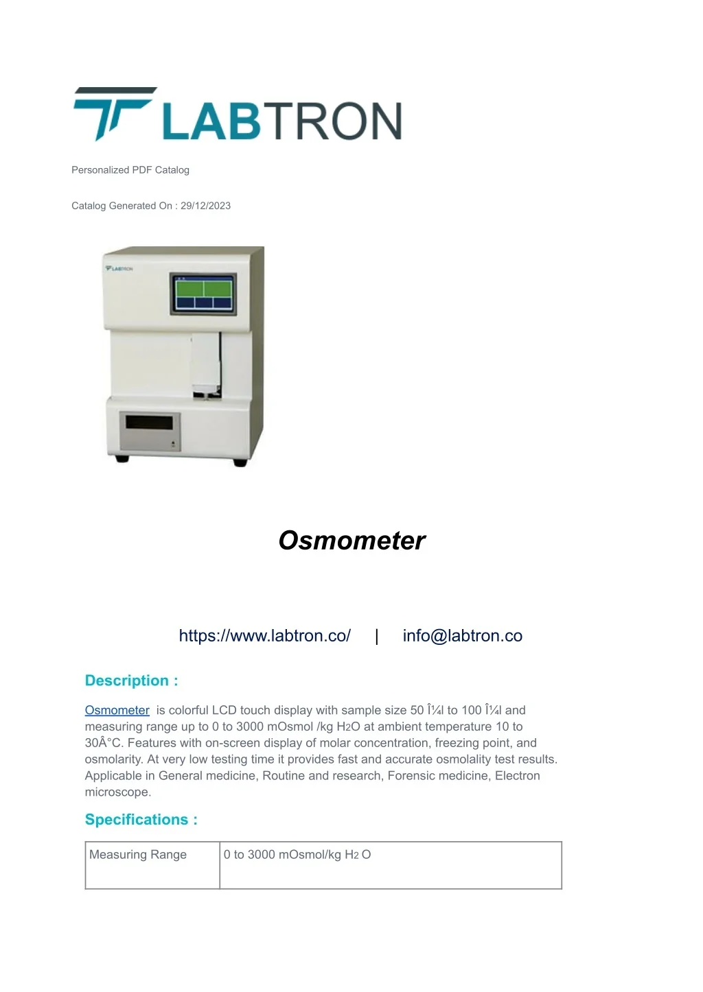 PPT - Osmometer PowerPoint Presentation, free download - ID:12779962